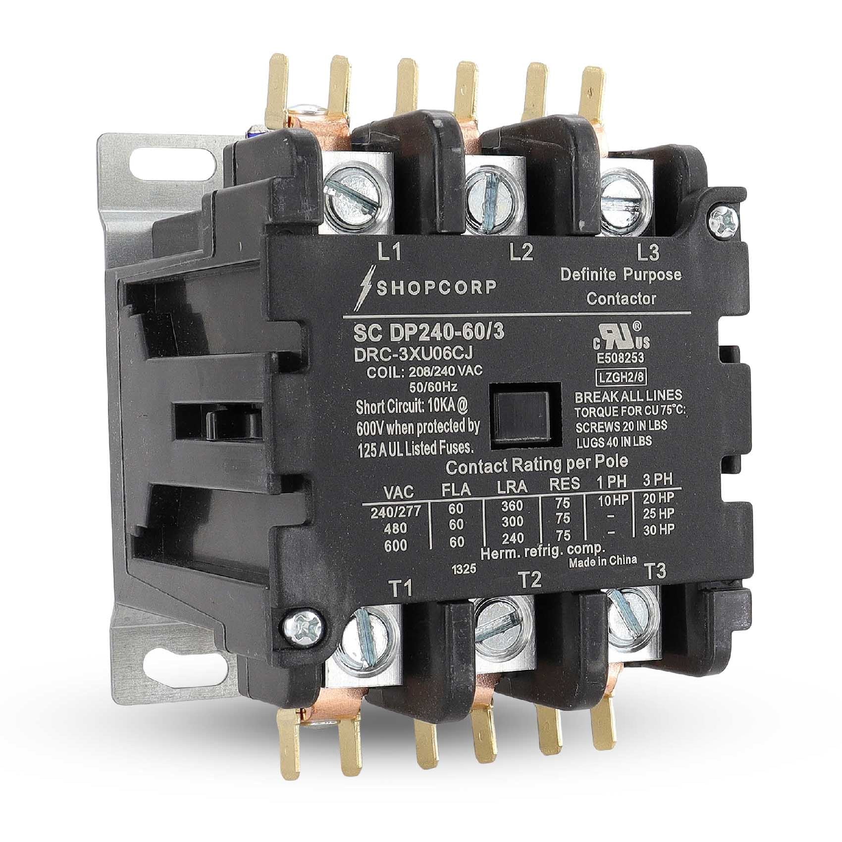 HVAC Contactors | Reliable AC & Heat Pump Contactors | Contactor Depot ...