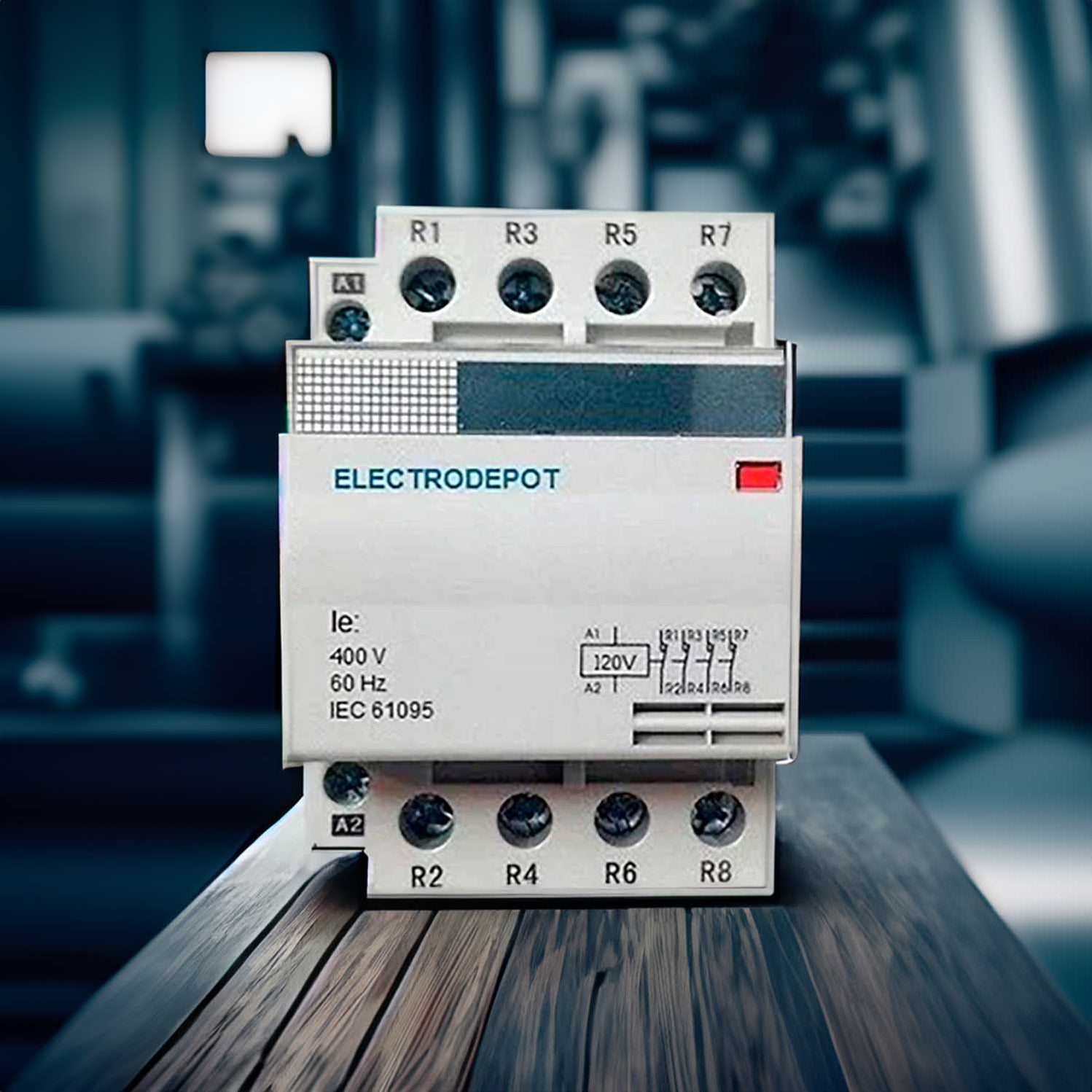 Contactor 40A, 400V, 110/120VAC, 4 Pole Normally Open — ContactorDepot.com