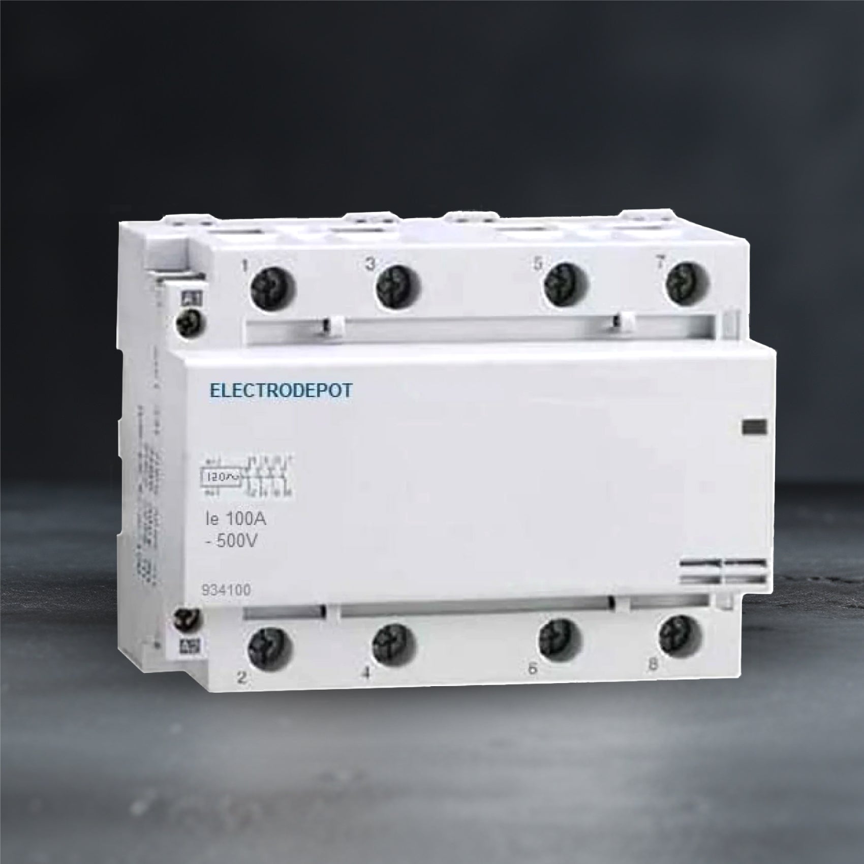 100 Amp Contactors | 4 Pole IEC Contactors for HVAC, Motor & Lighting ...