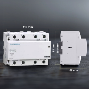 100 Amp 4 Pole IEC Normally Closed Contactor — ContactorDepot.com