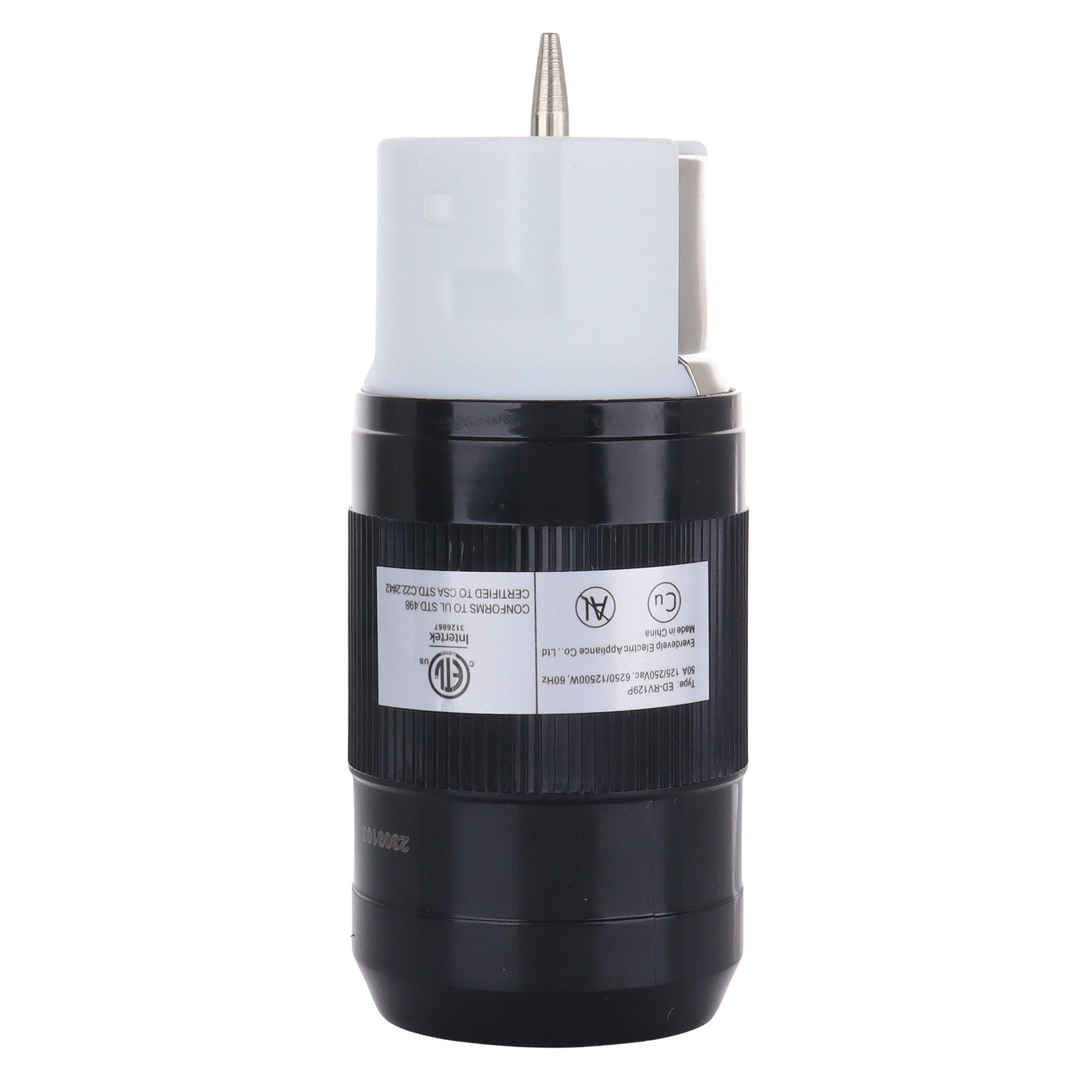 50 Amp Generator Plug (Female), Connector, 125 Volt/250 Volt, CS6364 5 ...