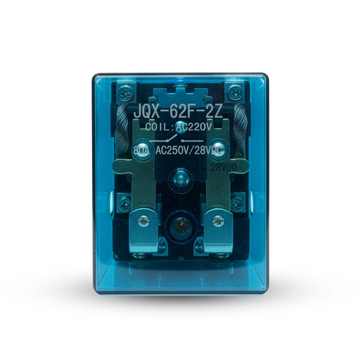 80A DPDT Power Relay 220V Coil | Heavy Duty Industrial Relay Shopcorp ...