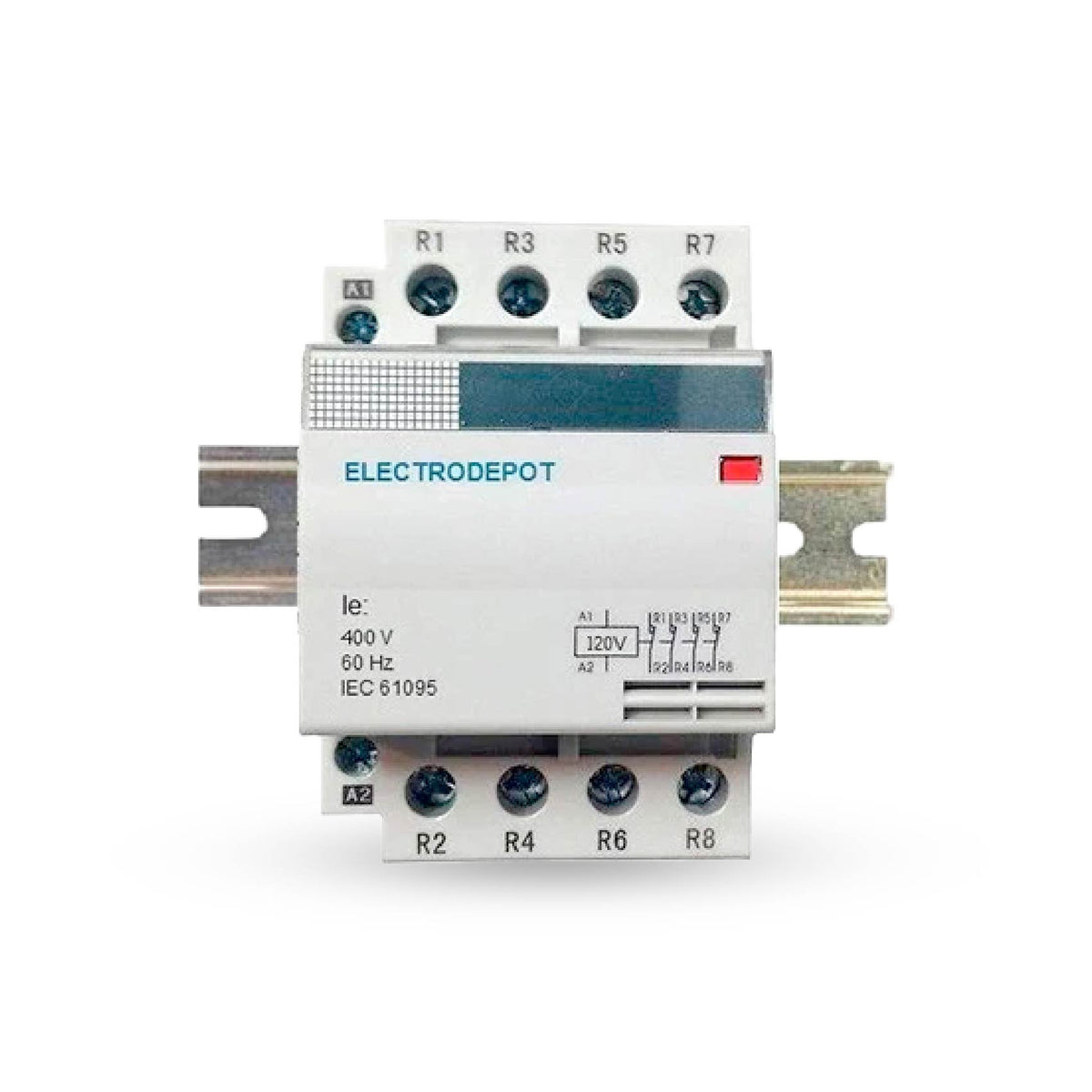 Contactor 40A, 400V, 110/120VAC, 4 Pole Normally Open — ContactorDepot.com