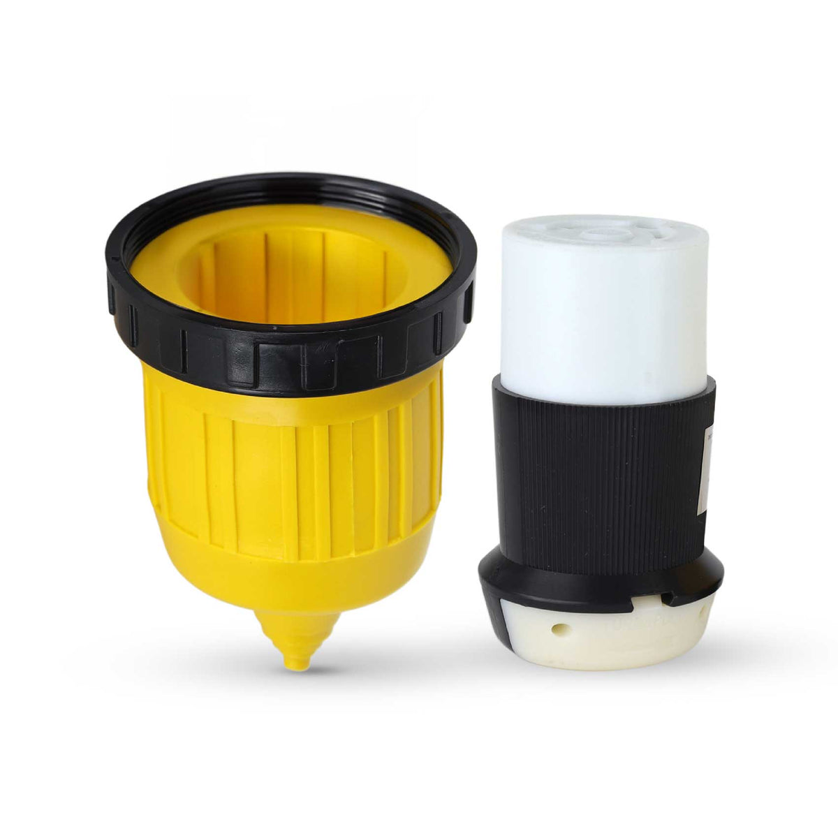 30 Amp Twist Lock RV Plug, Power Cord Connector Kit w/Cord Boot Protec ...