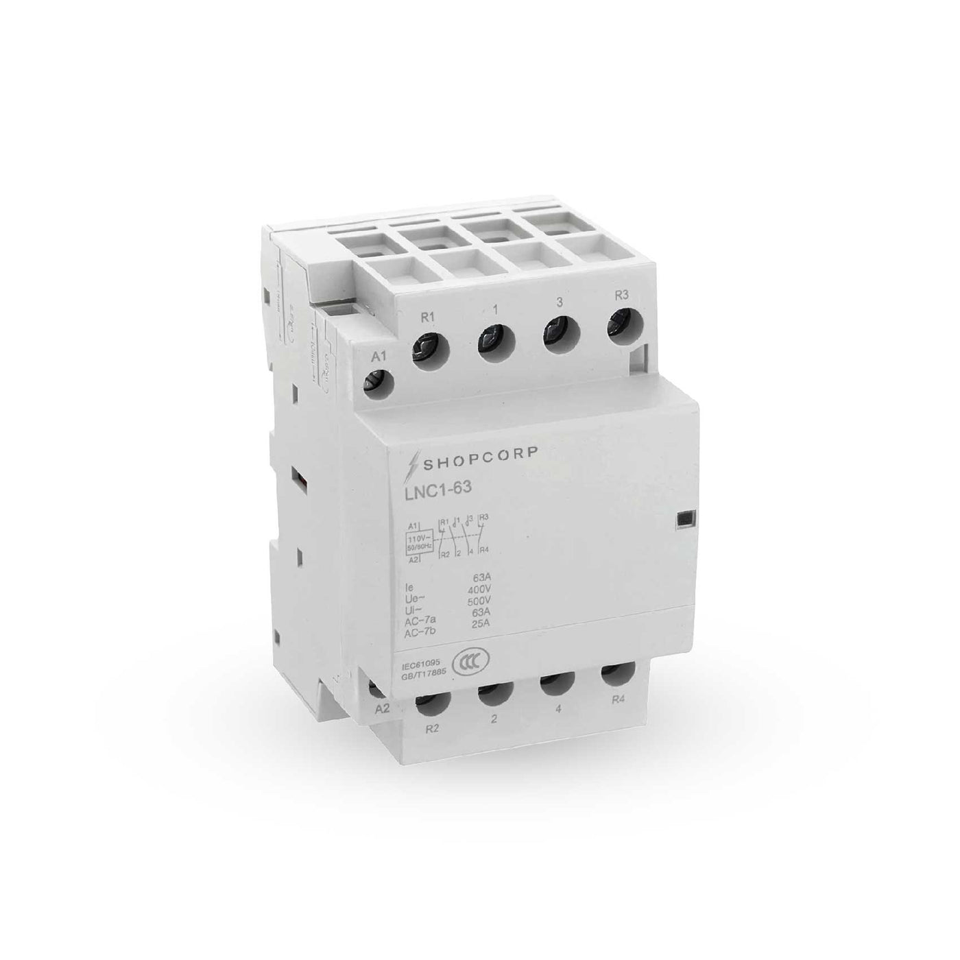 Contactor 63A, 400V, 110/120VAC, 4 Pole, — ContactorDepot.com