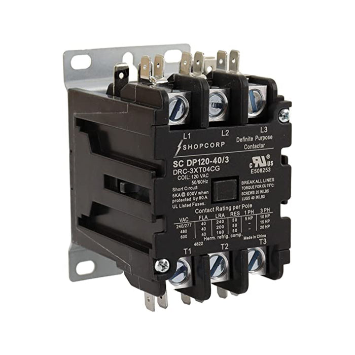 6 Pole 20 Amp Lighting Contactor | Shelly Lighting